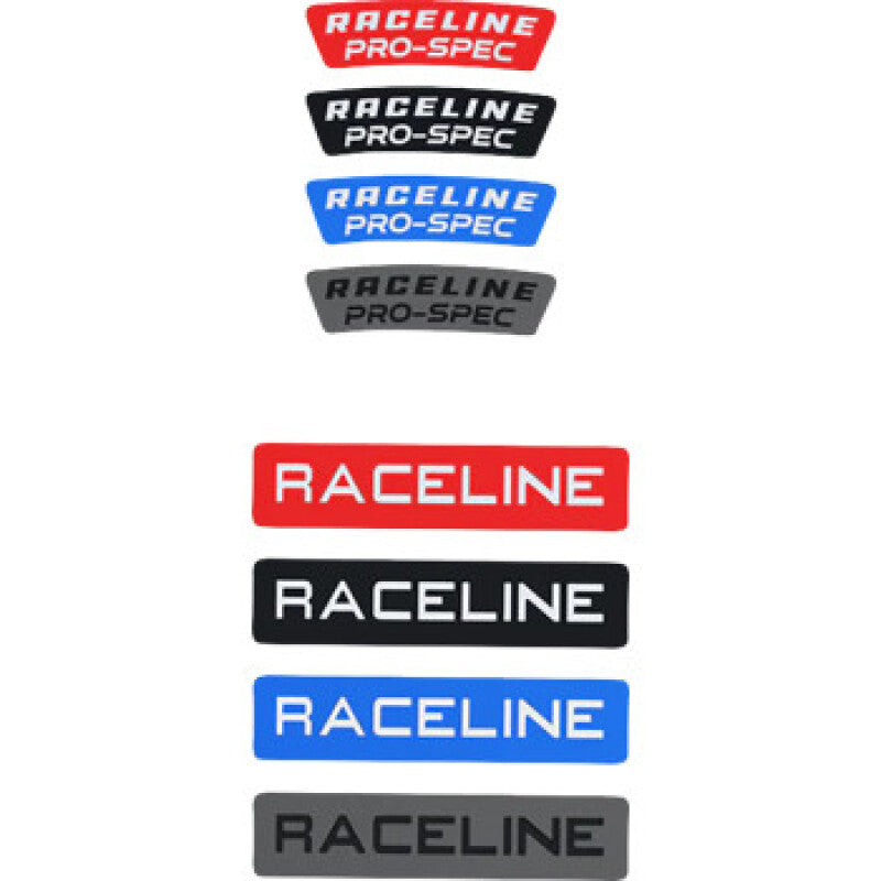 Raceline 13 Decal Pack Includes: 2 Lip Decals; 1 Cap Decal - Blue, Red ...